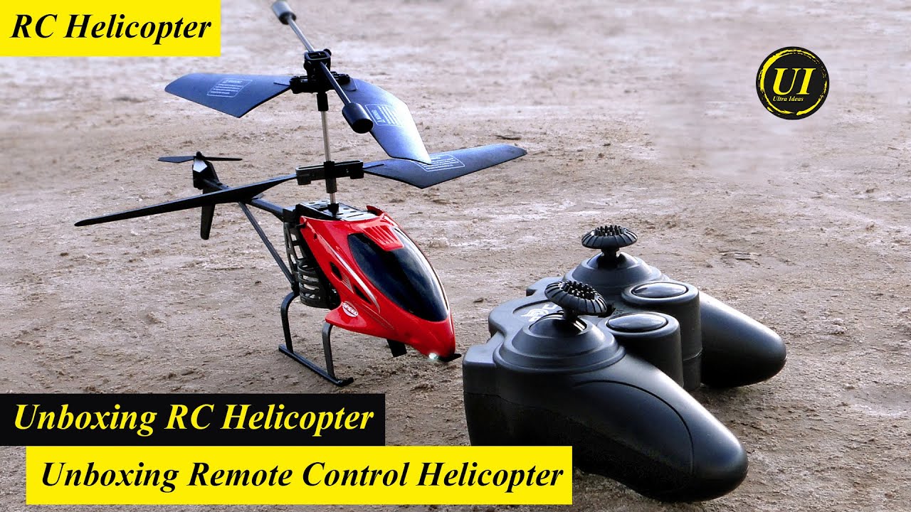 Unboxing RC Helicopter Remote Control Helicopter - Ultra Ideas - YouTube