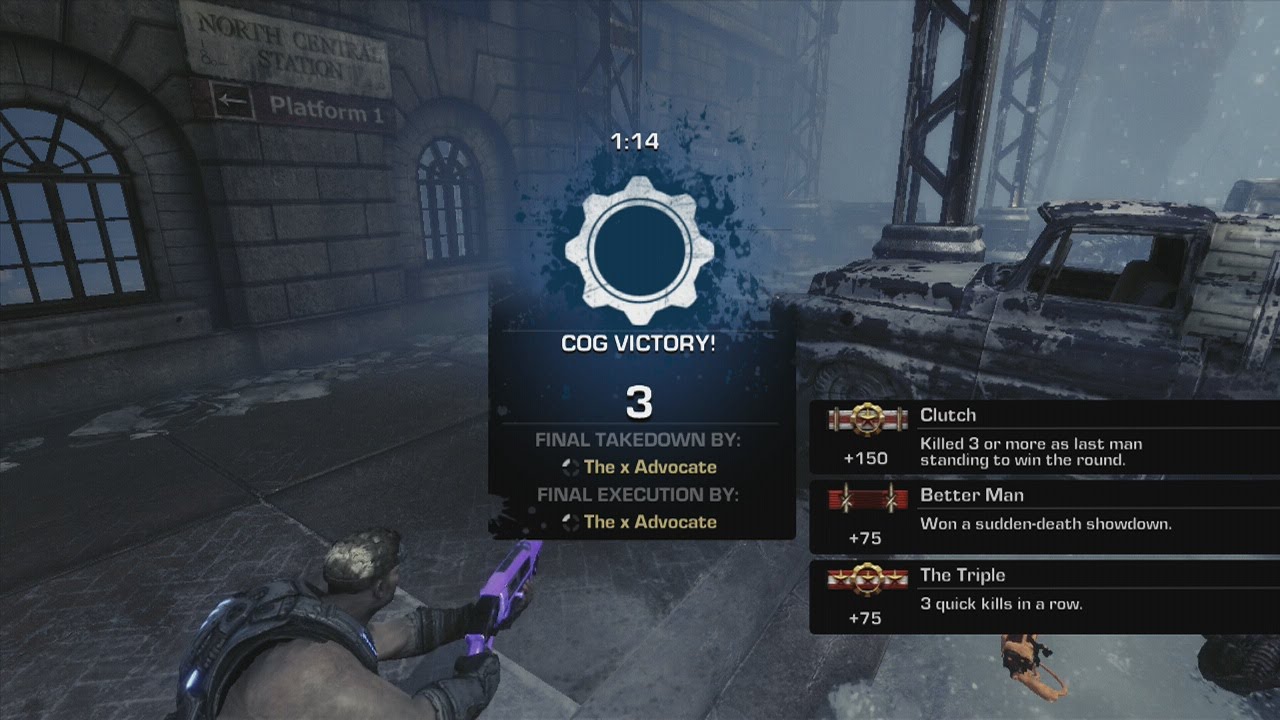 Gears of War 3 - Raven Down 24/7 Montage - The x Advocate - YouTube