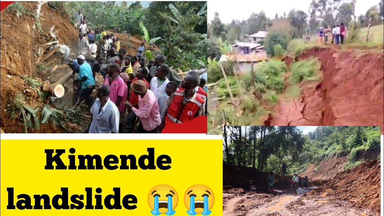 Andu guthikwo me muoyo kimende landslide - YouTube