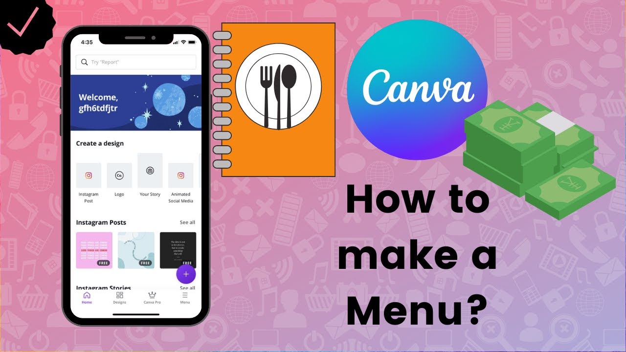 How to Make a Restaurant Menu? - Canva Tips - YouTube
