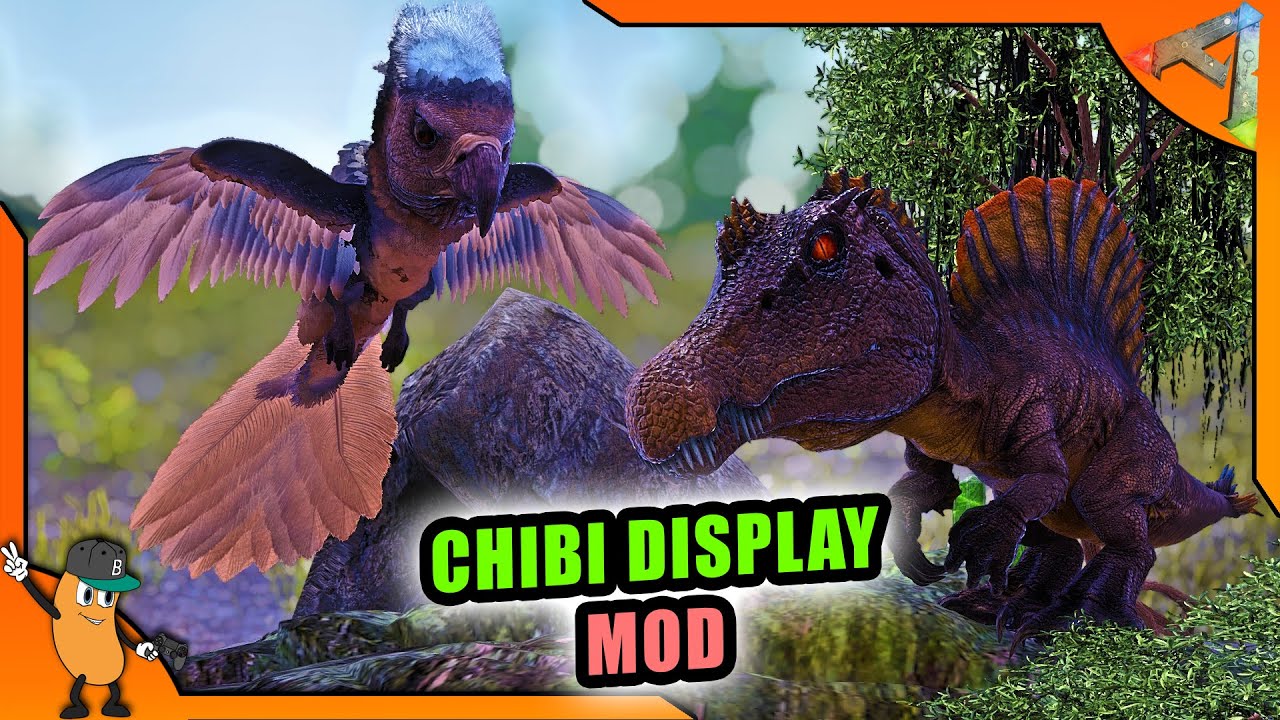 DISPLAY YOUR CHIBI IN AWESOME BIOME BASE! | Ark Chibi Displays Mod ...