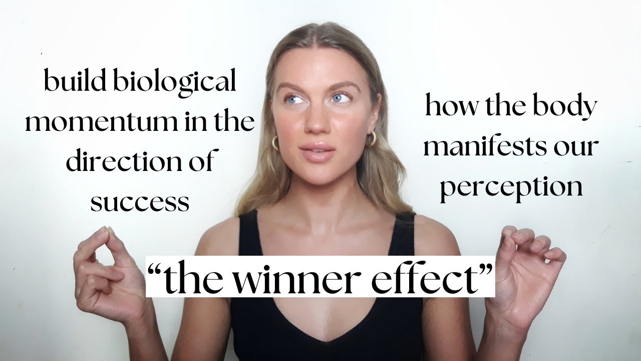 THE WINNER EFFECT | build biological momentum in the direction of ...