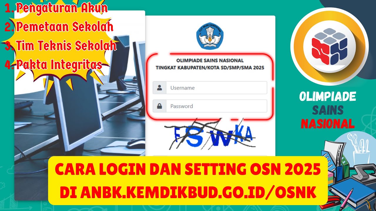CARA LOGIN DAN SETTING WEB OSN 2025 - YouTube