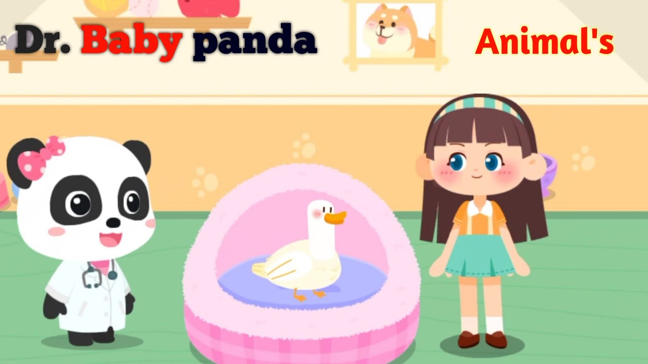 Dr. Baby Panda | kids animation | kid's cartoon | kid's entertainment ...