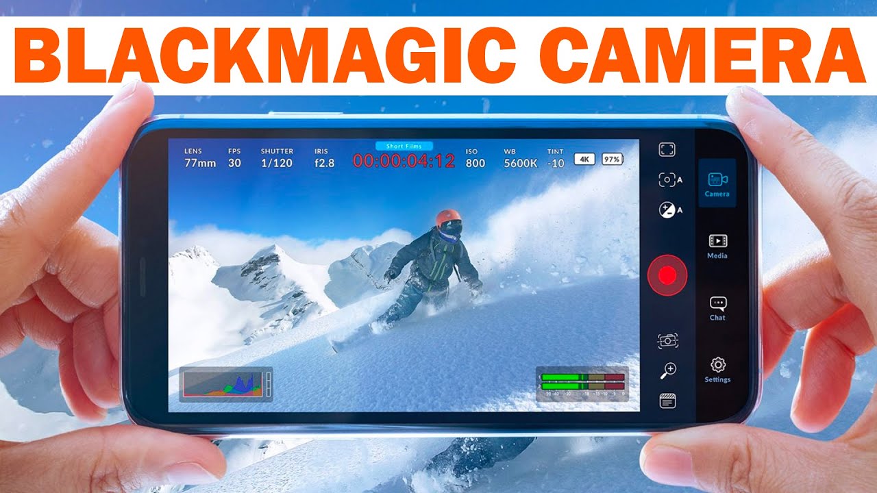 Tutorial COMPLETO BlackMagic CAMERA APP per IOS - TRASFORMA il tuo CELLULARE in una CINEPRESA ...