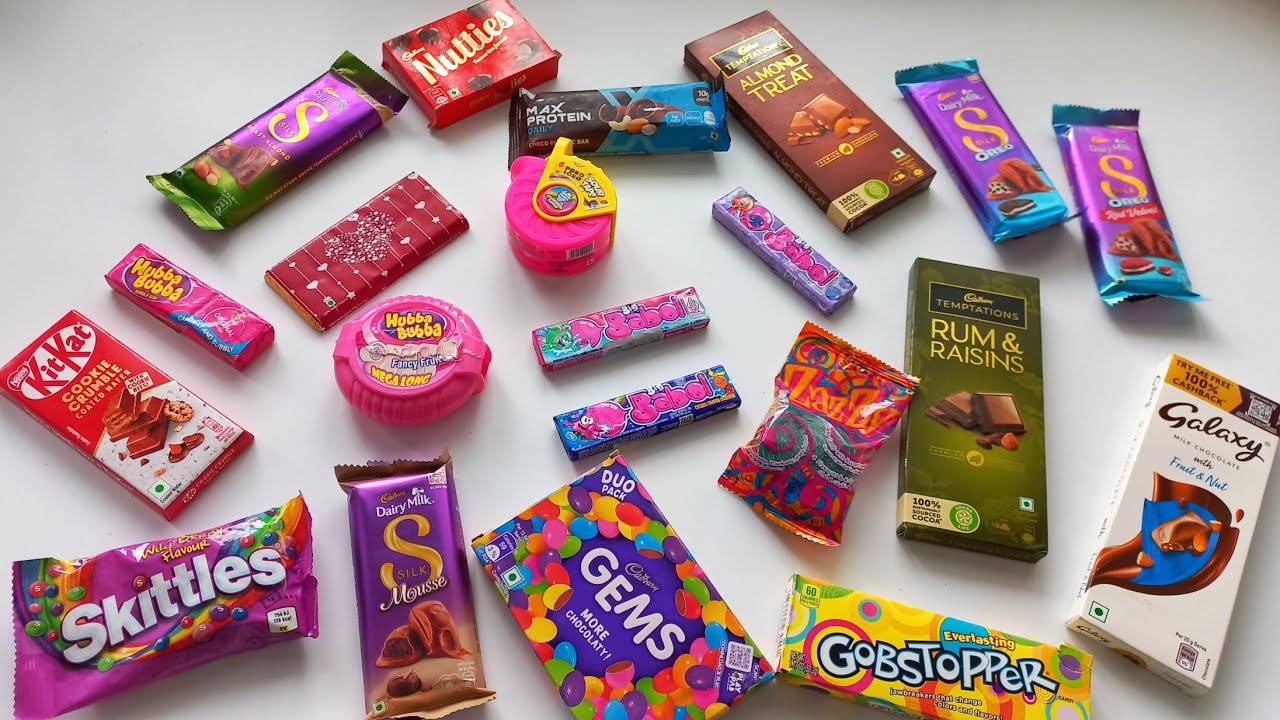 So many chocolates, surprise toys, chocolate opening video, lots of ...