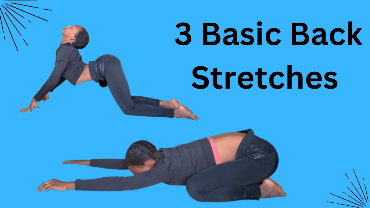 3 Basic Back Streches| Improve Flexibility #flexibilitygoals # ...