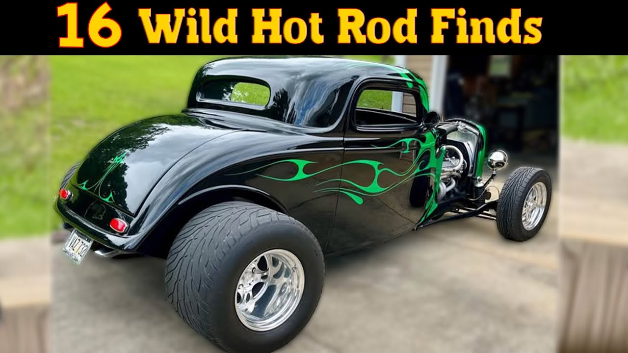 16 Wild & Cool Hot Rods for Sale – Rare Rides with Insane Power! - YouTube
