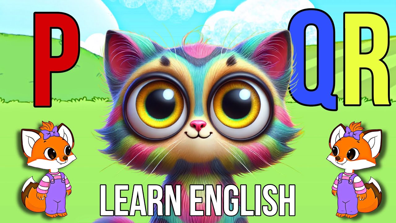 Learn English letters for Kids PQR - YouTube