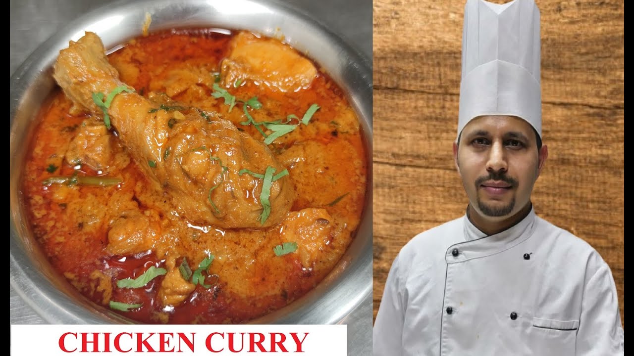 Chicken Curry Hotel Style Recipe by Chef Jabber Negi - YouTube