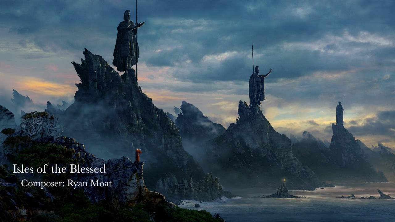 Fantasy Music: Isles of the Blessed (Greek Mythology) - YouTube