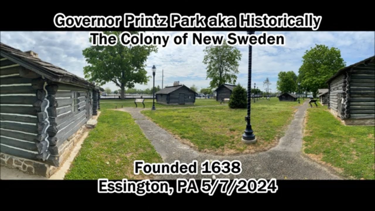 Governor Printz Park aka Historically The Colony of New Sweden Founded ...