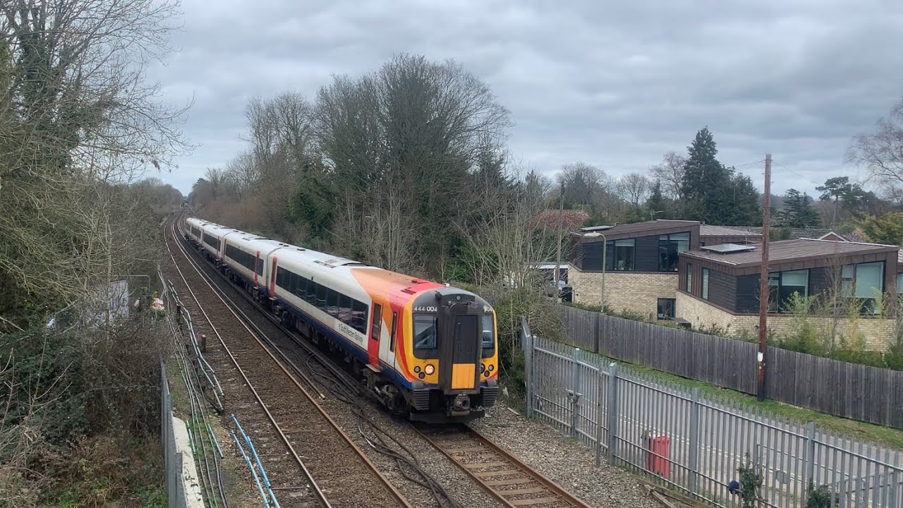 Class 444 Desiro | 444004 | South Western Railway - YouTube