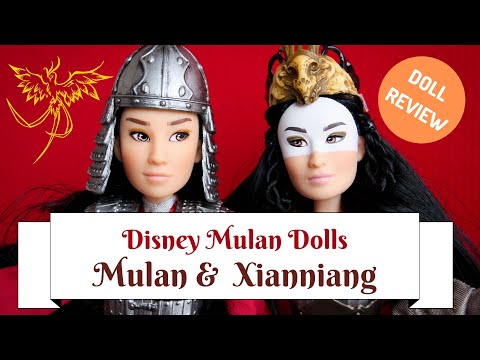 Disney Live Action Mulan and Xianniang Dolls Review || Margaret Ann