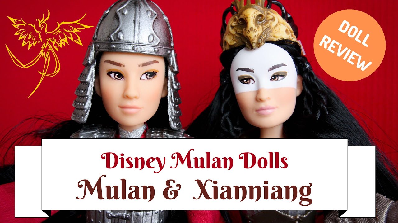 Disney Live Action Mulan and Xianniang Dolls Review || Margaret Ann ...
