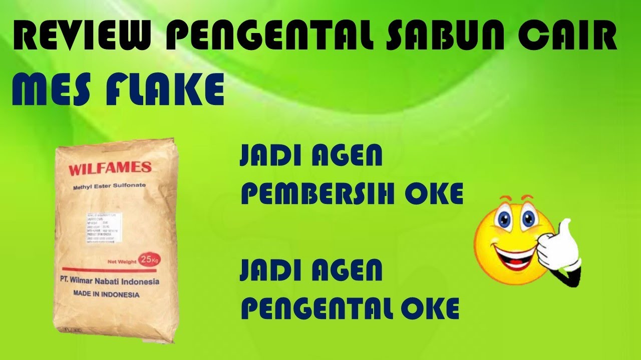 REVIEW PENGENTAL SABUN CAIR (MES FLAKE) - YouTube
