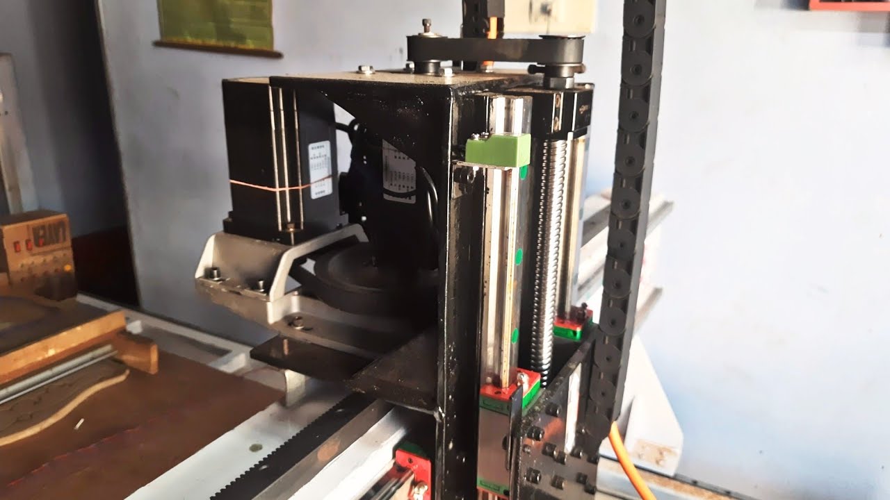 CNC Machine Working || How to make cnc router machine at home - YouTube