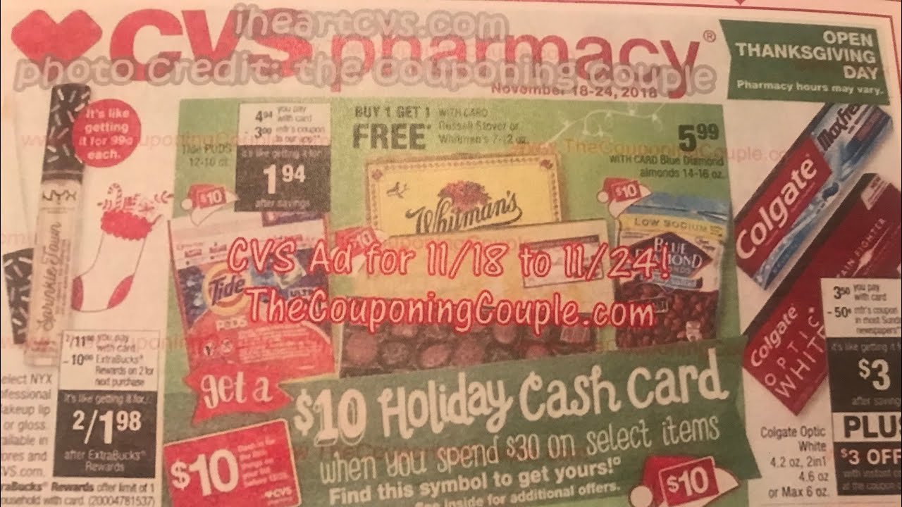 CVS Upcoming Deals 11/18/18 ~ Holiday Gifts 🎁 - YouTube