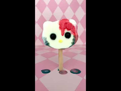 The Melting Hello Kitty Popsicle #shorts - YouTube