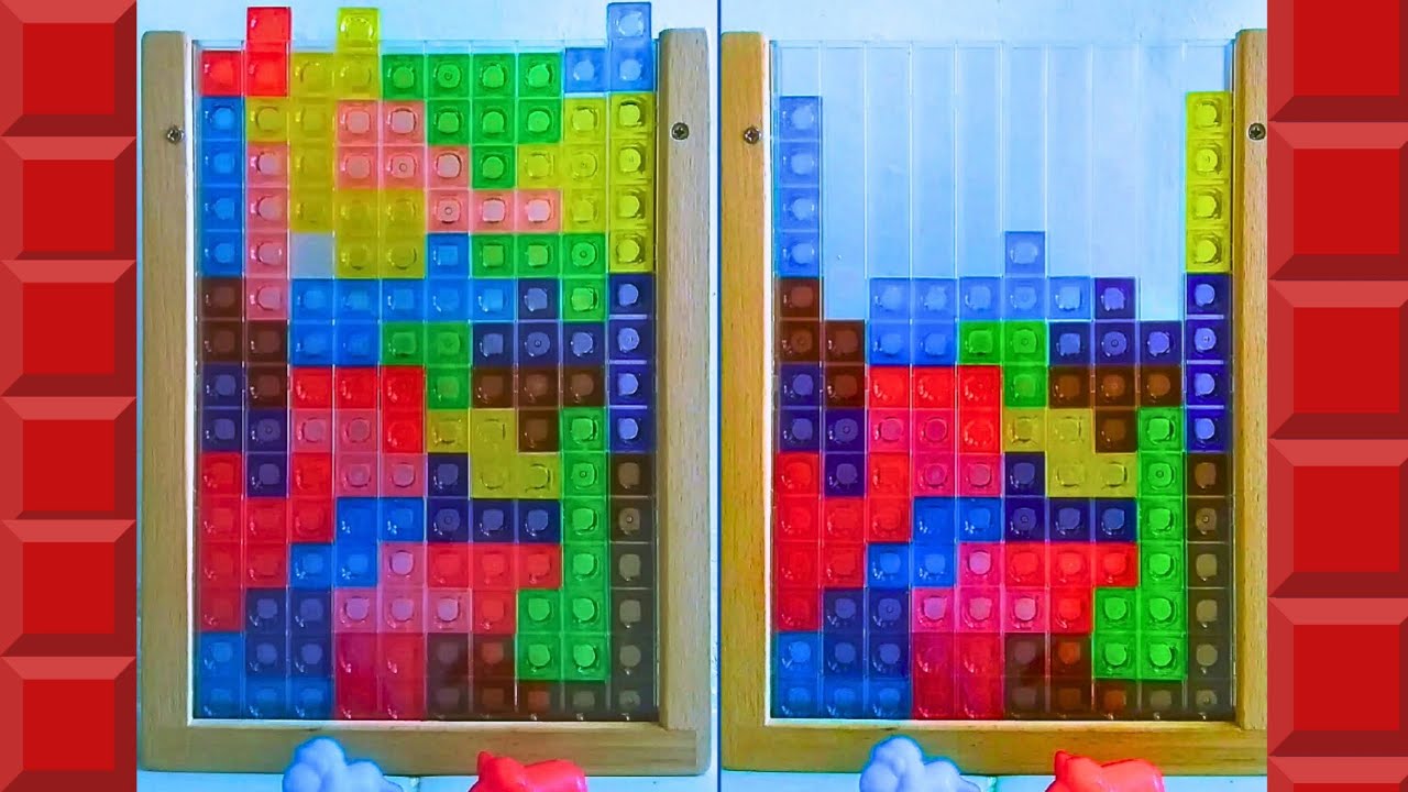 Tetris Art: Creating Mesmerizing Visuals Using Falling Blocks - YouTube