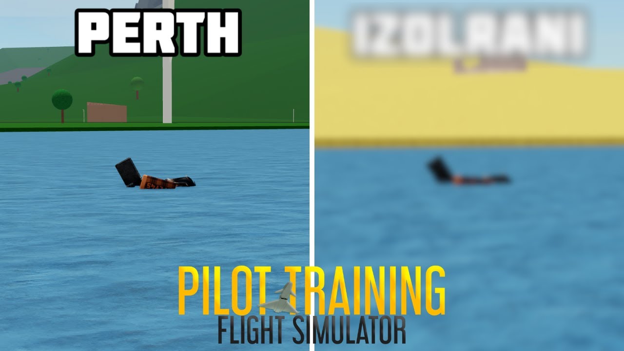 Can I Swim Across The Map In PTFS? (PTFS Dares) - YouTube