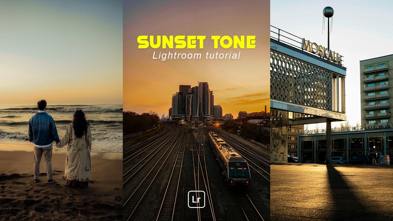 SUNSET TONE LIGHTROOM TUTORIAL - YouTube