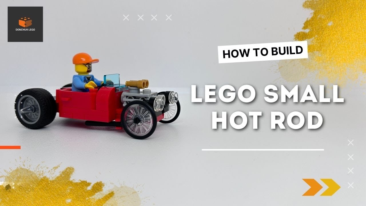 How to build a Lego Hot Rod - Lego City Building Instruction - YouTube