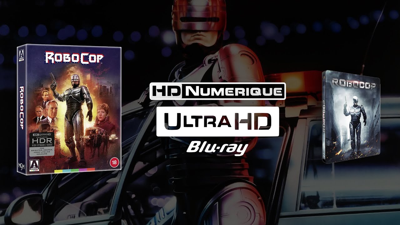 RoboCop (1987) : Comparatif 4K Ultra HD (Arrow Edition) vs Blu-ray ...