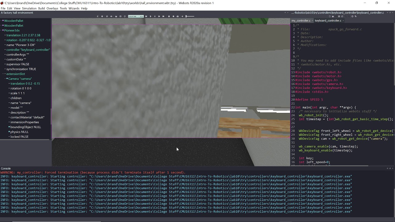 Introduction to Robotics Teleop Lab - YouTube