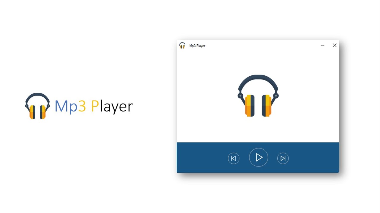 Mp3 Player design | C# - YouTube