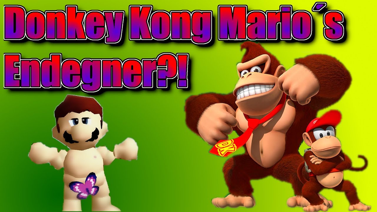 Einfach nur Donkey Kong🙈 (Endgegner von Mario) - YouTube