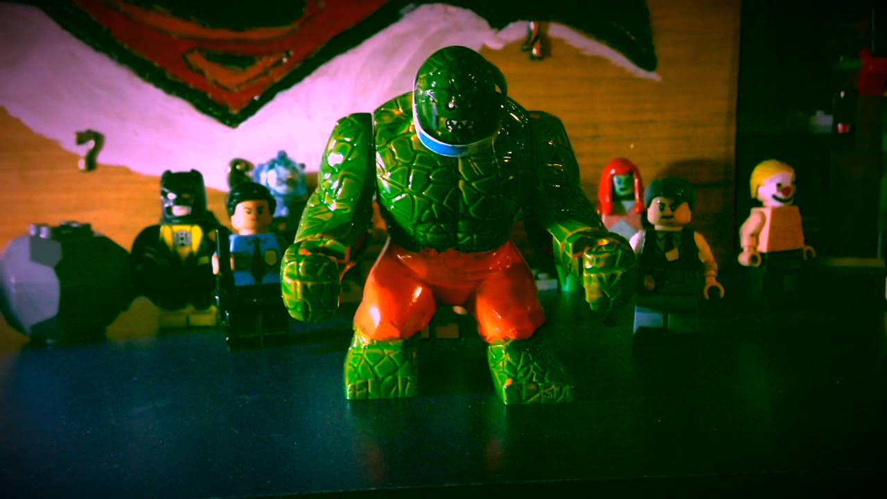 Lego custom killer croc - YouTube