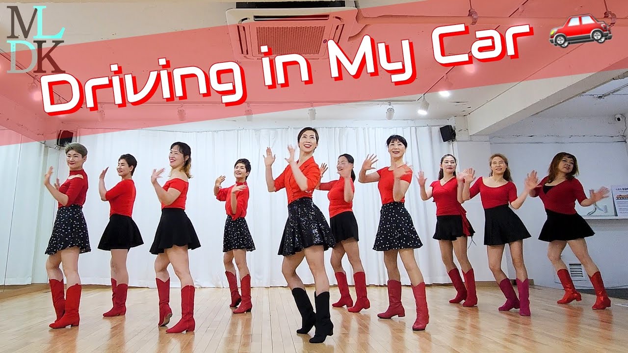 Driving in My Car LineDance/토요영상반 신촌 2~4시/Choreo: José, Alison, Jean ...