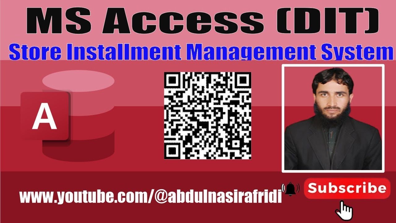 MS Access | Monthly Installment Management System using Access DBMS - YouTube