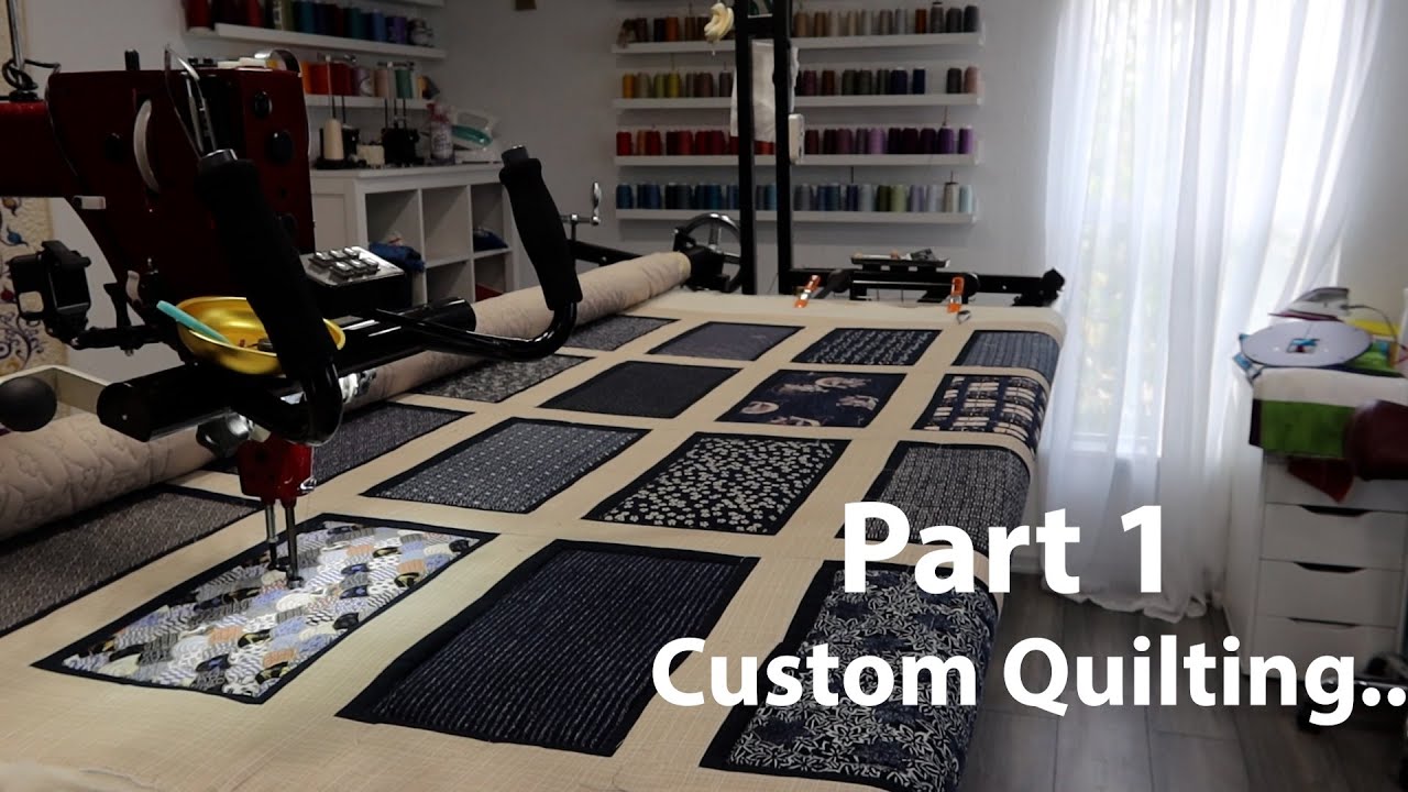 Custom quilting my clients sweet quilt//trying to stream line the ...