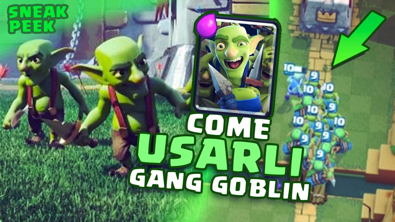 GANG DEI GOBLIN - Sneak Peek - Goblin Deck Starter Pack | Clash Royale ...