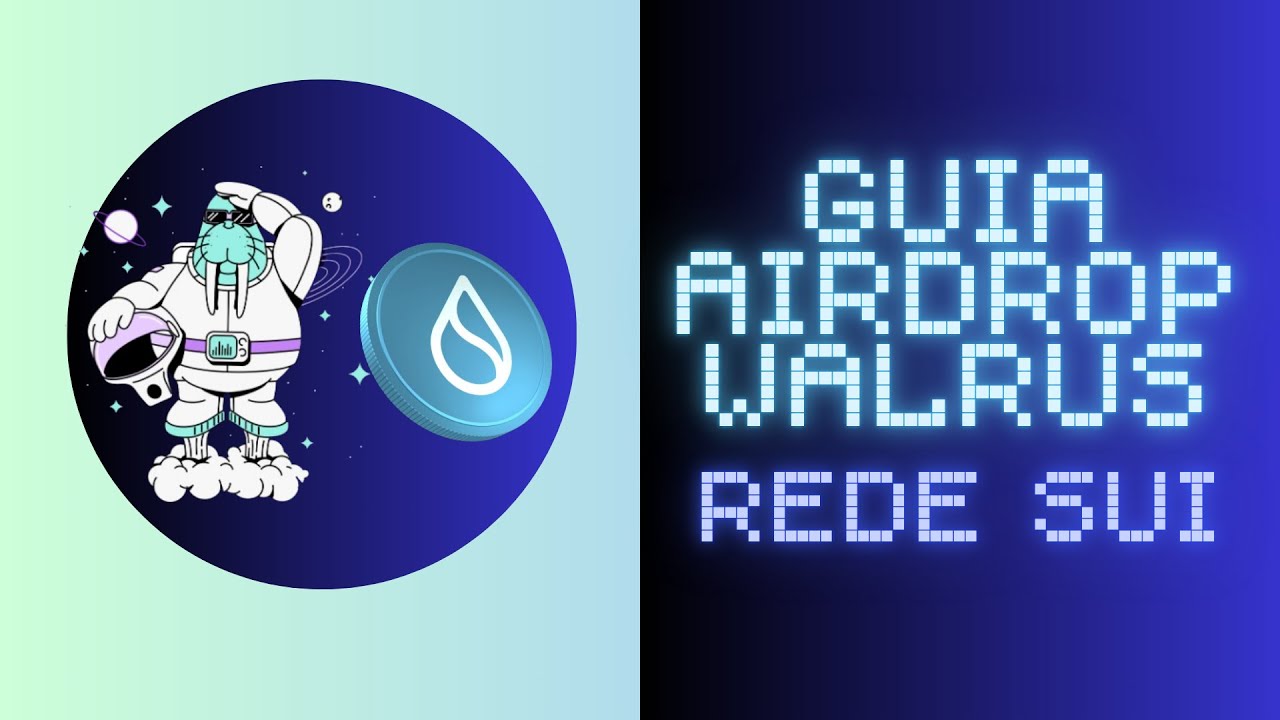 Airdrop Grátis - Walrus na Rede Sui - GUIA COMPLETO - YouTube