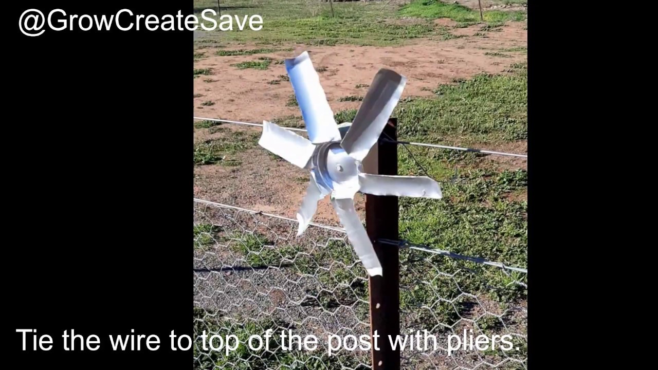 Bird Scaring Device Free DIY Project - YouTube