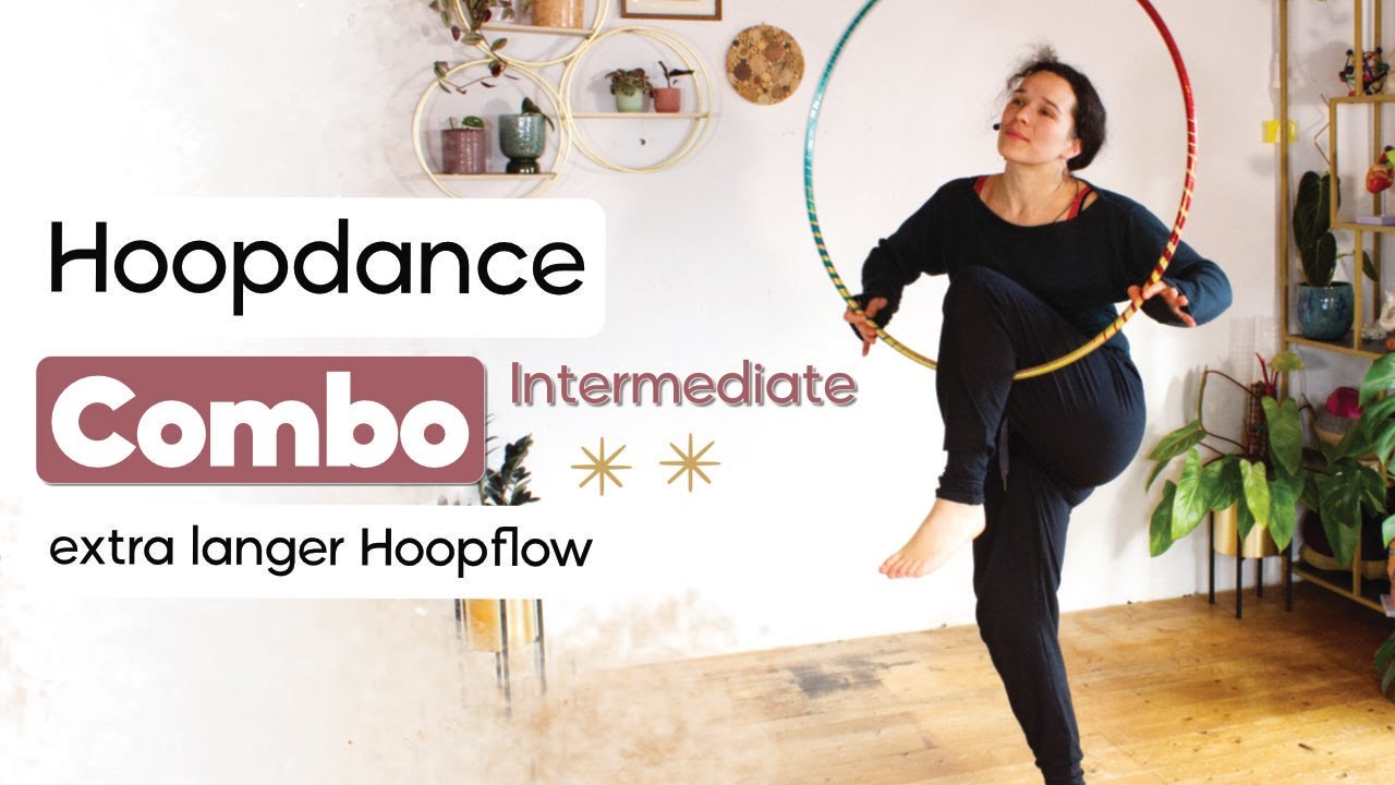 Hoopdance Combo Tutorial, lange Hoopflow Combo für leicht fortgeschrittene | Hula Hoop dance ...