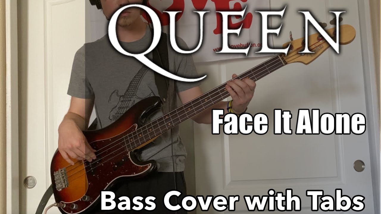 Queen - Face It Alone (Bass Cover WITH TABS) - YouTube