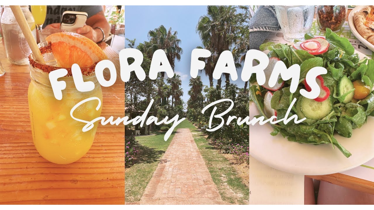 Sunday Brunch at Flora Farms ~ Cabo, Mexico - YouTube