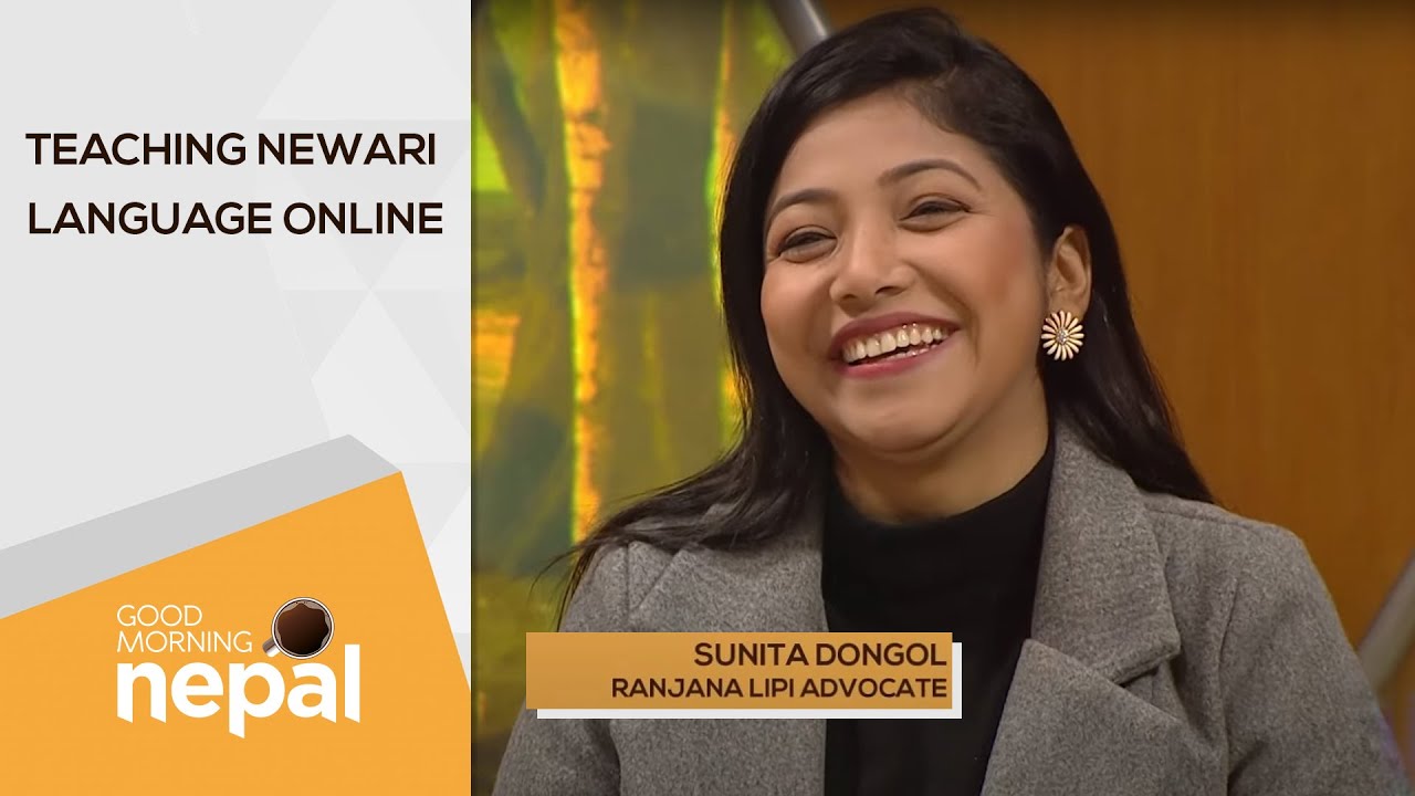 Teaching Newari Language Online | Good Morning Nepal - 13 December 2020 ...