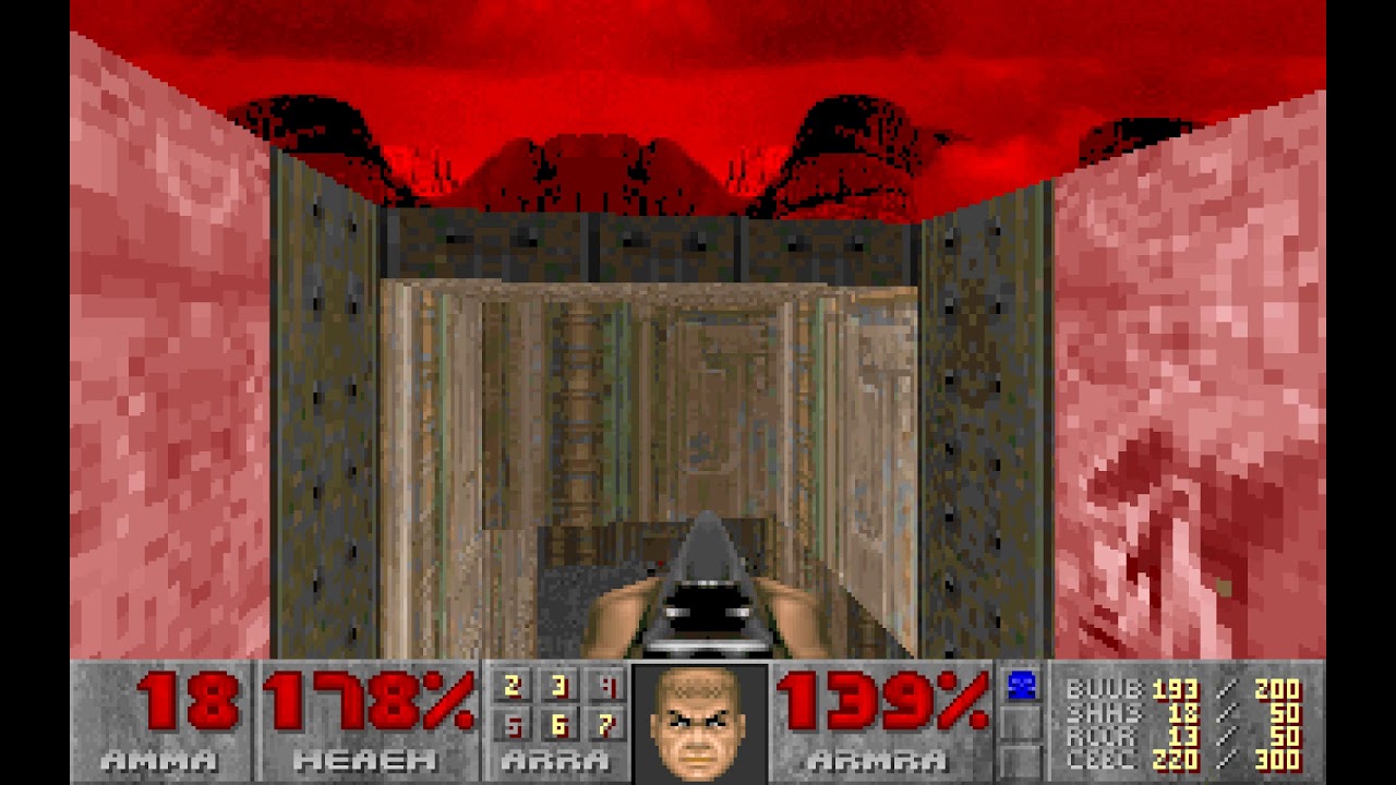 Ultimate DooD (Doom Mod) E3M3: PandemednaP = Pandemonium (100%) - YouTube