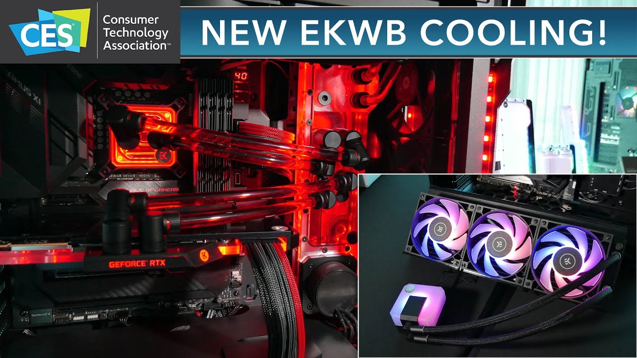 CES 2020: EKWB New Range of Cooling Exposed - YouTube