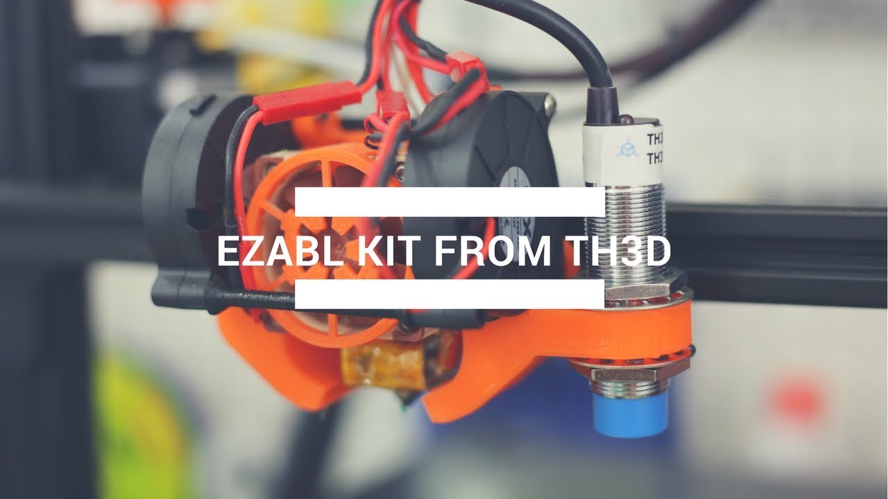 Testing the TH3D EZABL on the CR-10 - YouTube