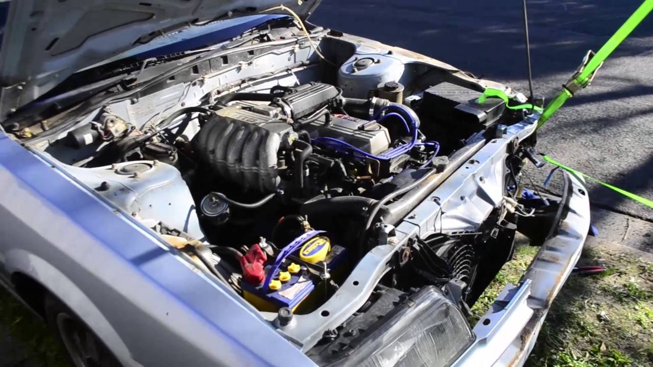 repairing my r31 skyline front end after crash - YouTube