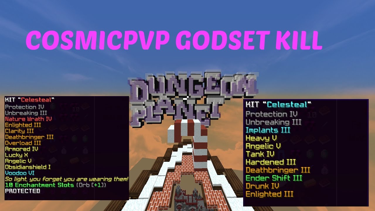 COSMICPVP GODSET NATURES 4 - YouTube