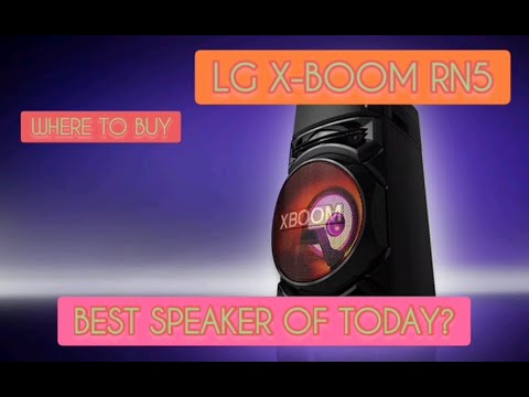 LG X-BOOM RN5 UNBOXING AND REVIEW / BLUETOOTH / PLAY GUITAR / DJ FOR ...