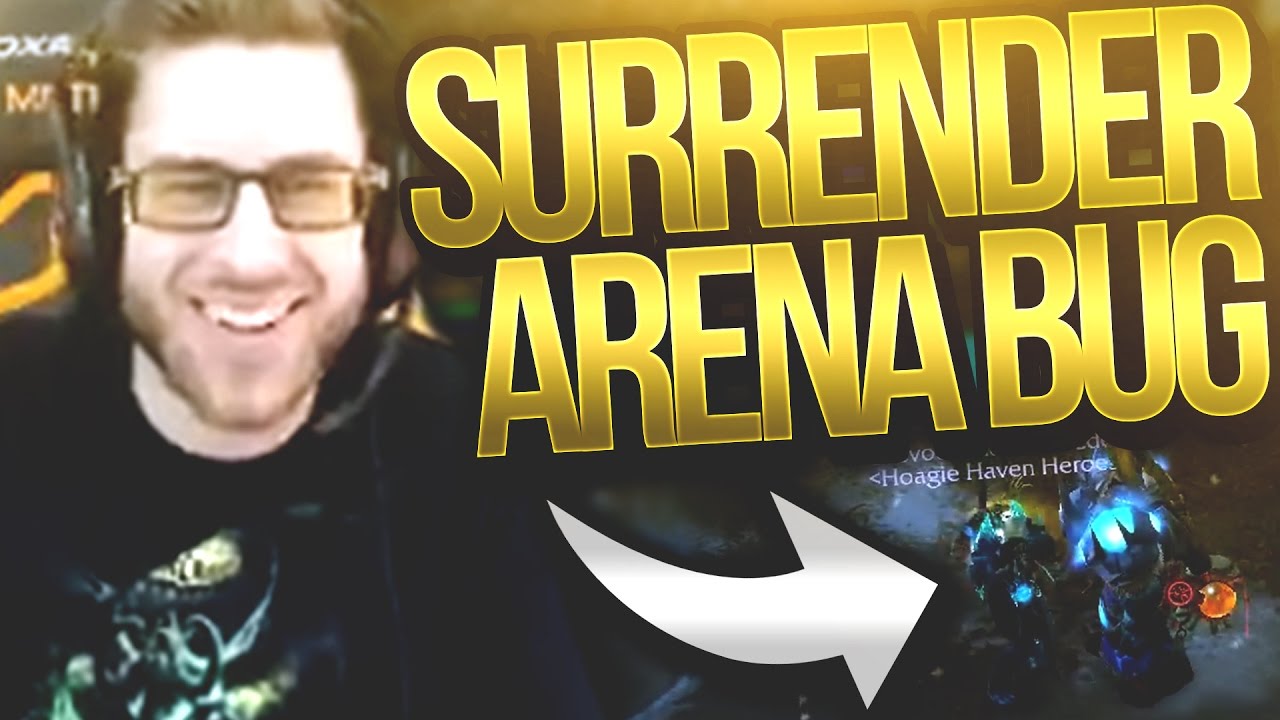 Win by Surrender? :thinking: - 7.2 Legion Arena Bug - YouTube