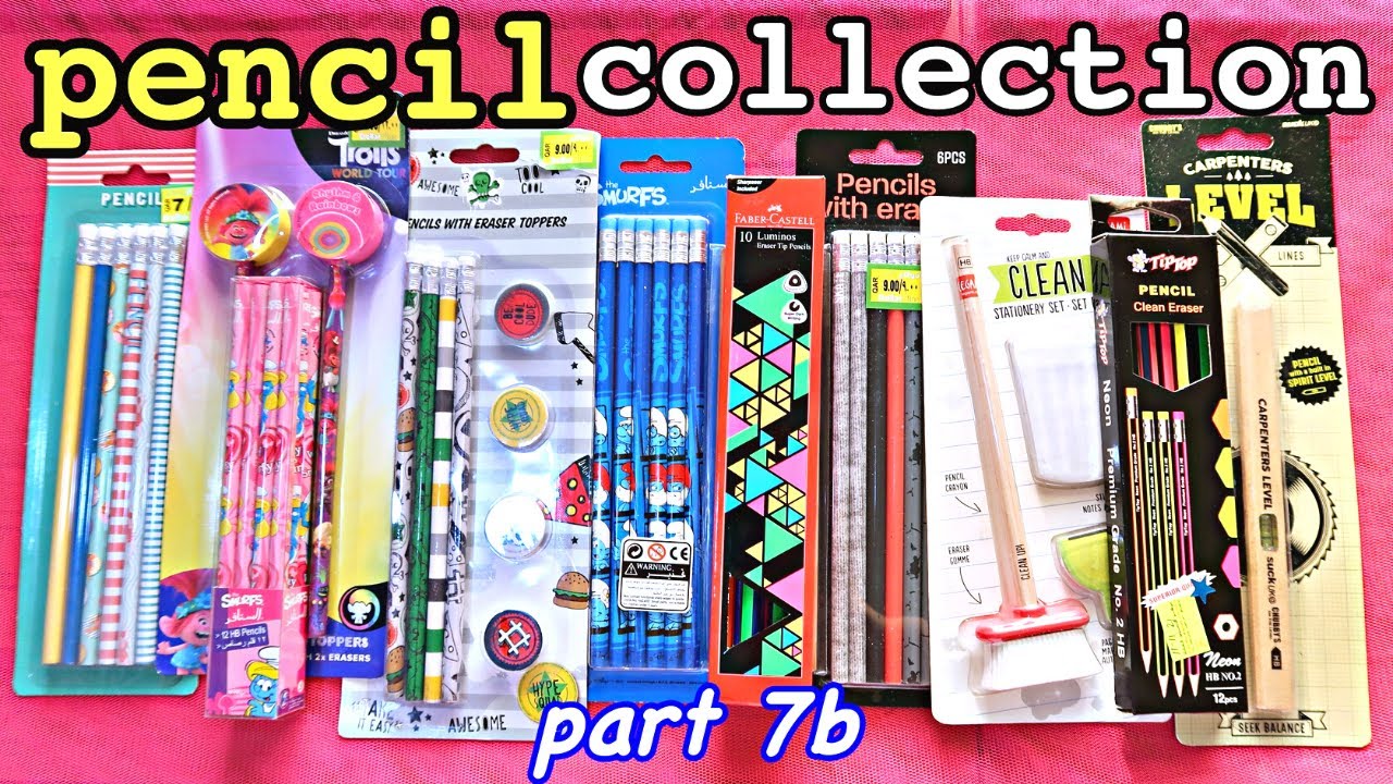 PENCIL COLLECTION 2021 part 7b * when it's a PENCIL COLLECTOR's ...